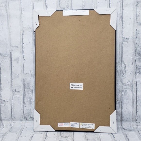 Marvel | Wall Decor | Newframed Wooden Poster Of Captain America ...